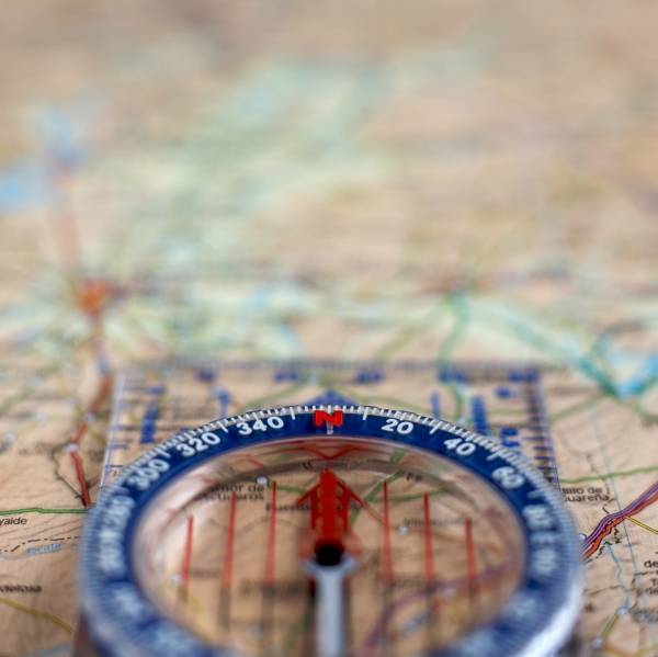 Hvordan bruker du et kompass? - Aschehoug univers