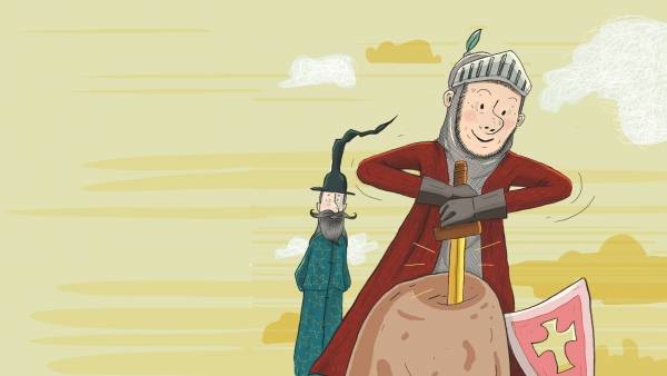 King Arthur and the Wizard Merlin - Aschehoug univers