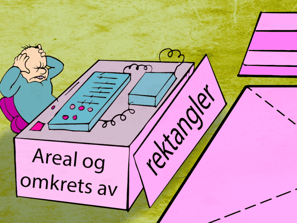 Areal og omkrets av rektangler - Aschehoug univers