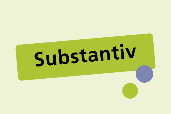 Substantiv - Aschehoug Univers